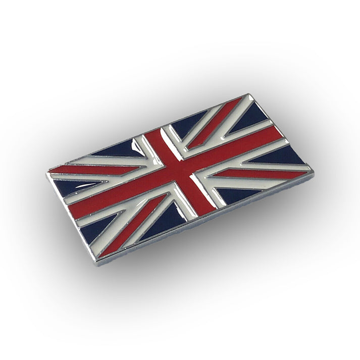 Union Jack Enamel Badge Self Adhesive 52mm x 31mm – BB Classics