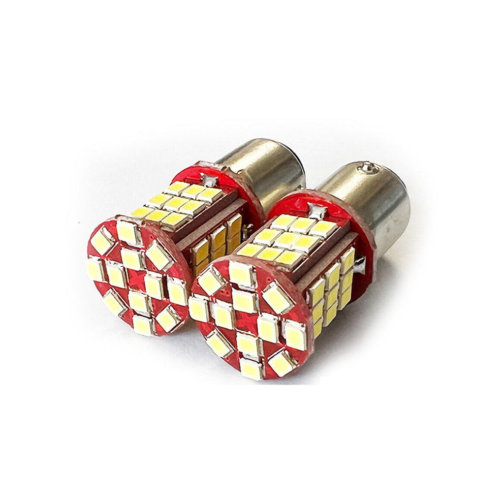 Pair Stop/Tail LED Bulbs Dual Contact Offset Pins CANBUS – BB Classics